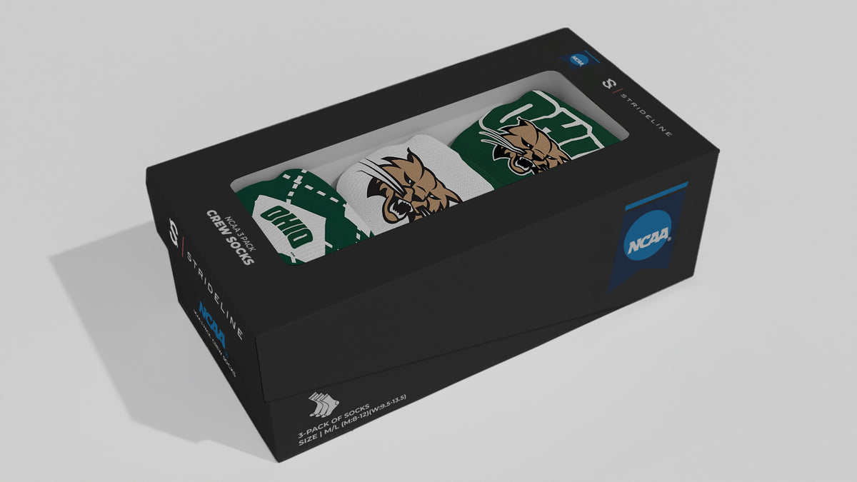 Ohio University | Economy Knit Crew | NCAA 3 Pack | N02317052ML ...