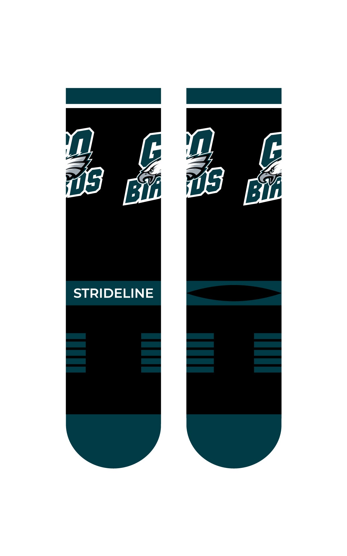 Philadelphia Eagles | Premium Knit Crew | Fan Logo | Black | N02413143 ...