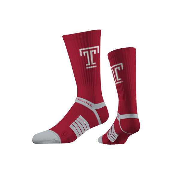 Temple University | Premium Knit Crew | Primary Logo School Color | N0 ...