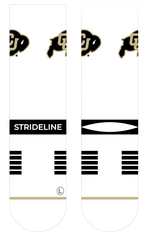 University of Colorado | Premium Knit Crew | Primary Logo White | N021 ...