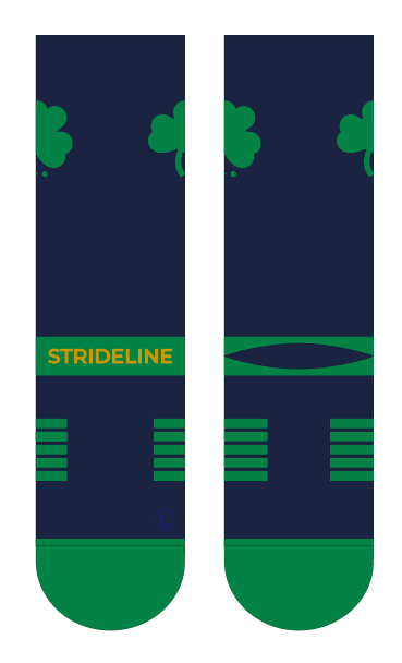 University of Notre Dame | Premium Knit Crew | Primary Logo School Col ...