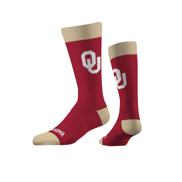 University of Oklahoma | Business Knit Crew | Primary Logo School Colo ...