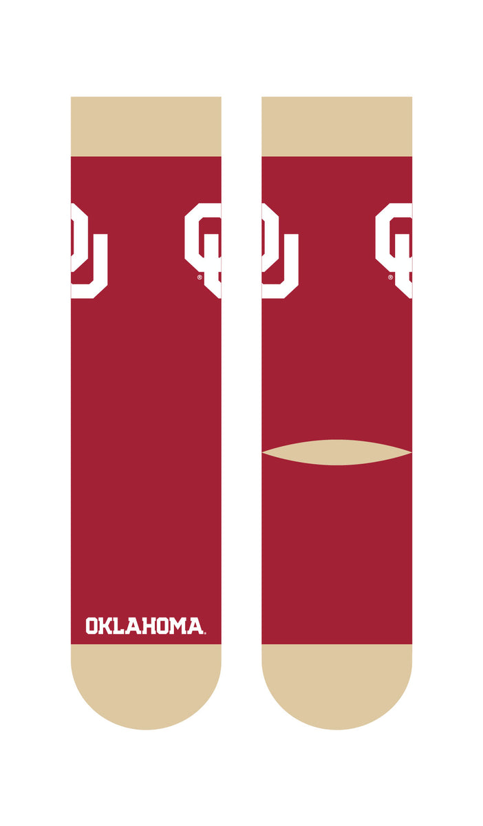 University of Oklahoma | Business Knit Crew | Primary Logo School Colo ...