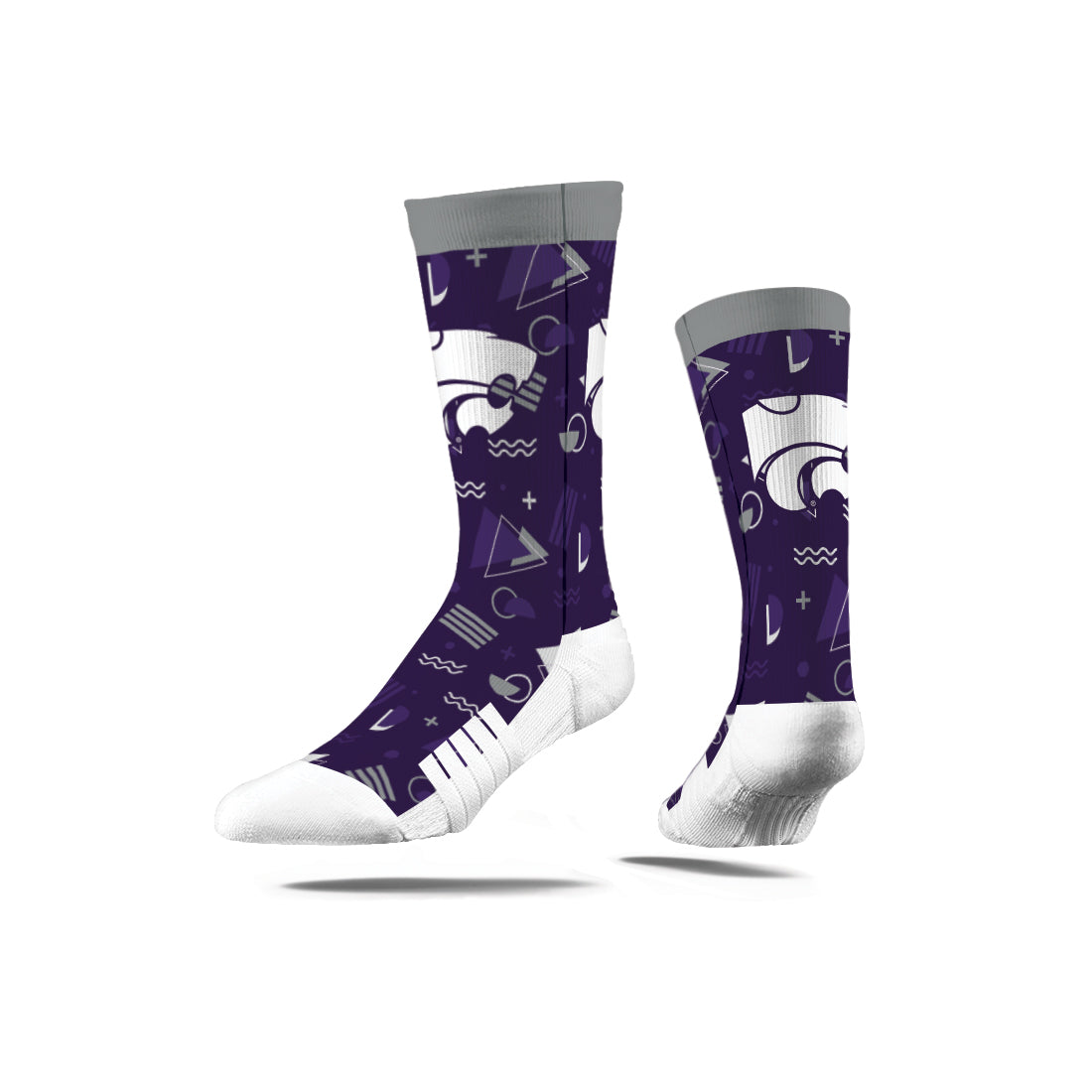 Kansas State University | Premium Full Sub | 80's Zig Zag | N02375589M ...