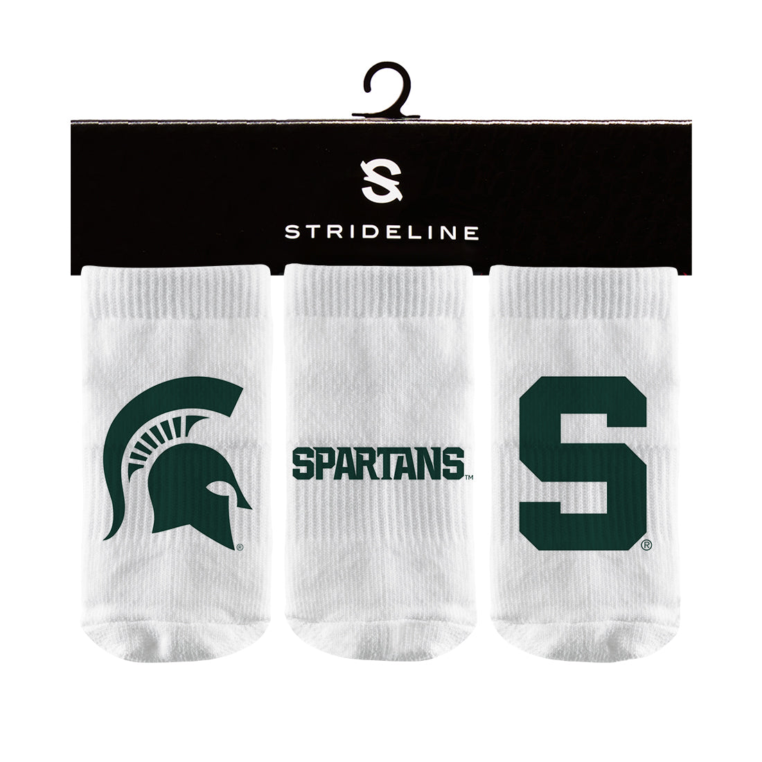 Michigan State University | Baby Socks 3 Pack | Primary Logo | N014221 ...
